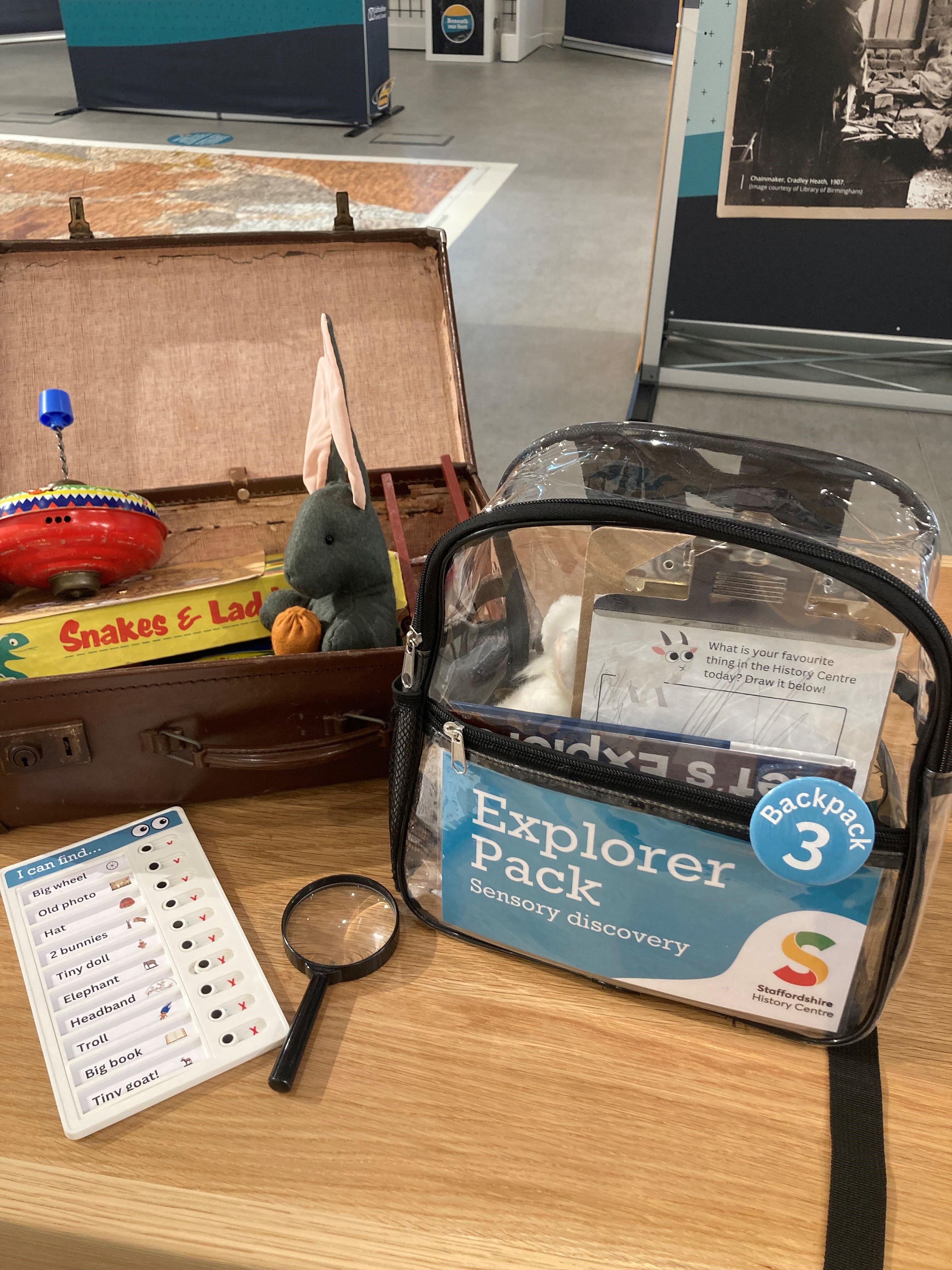 Explorer Backpacks – Staffordshire History Centre
